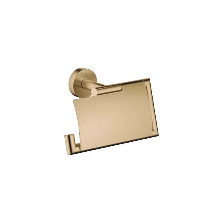 SERIES SPECIFIC Brushed Dark Brass : Tissue holder with cover