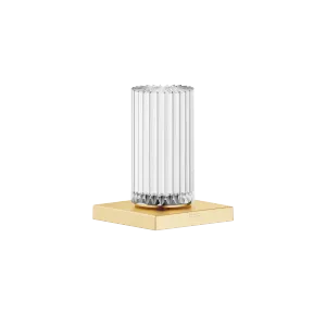 Brushed Durabrass (23kt Gold) Miscellaneous: Handle Glass Design CLIVIA ...