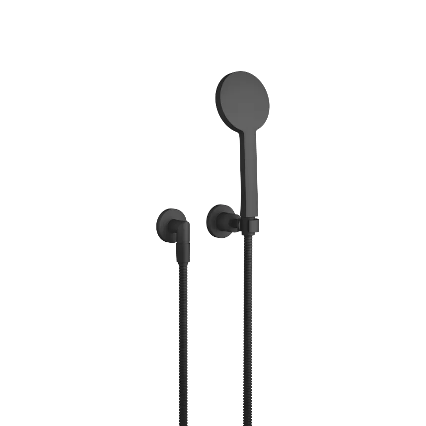 TARA Matte Black Sprays & shower systems: Hand shower set with ...