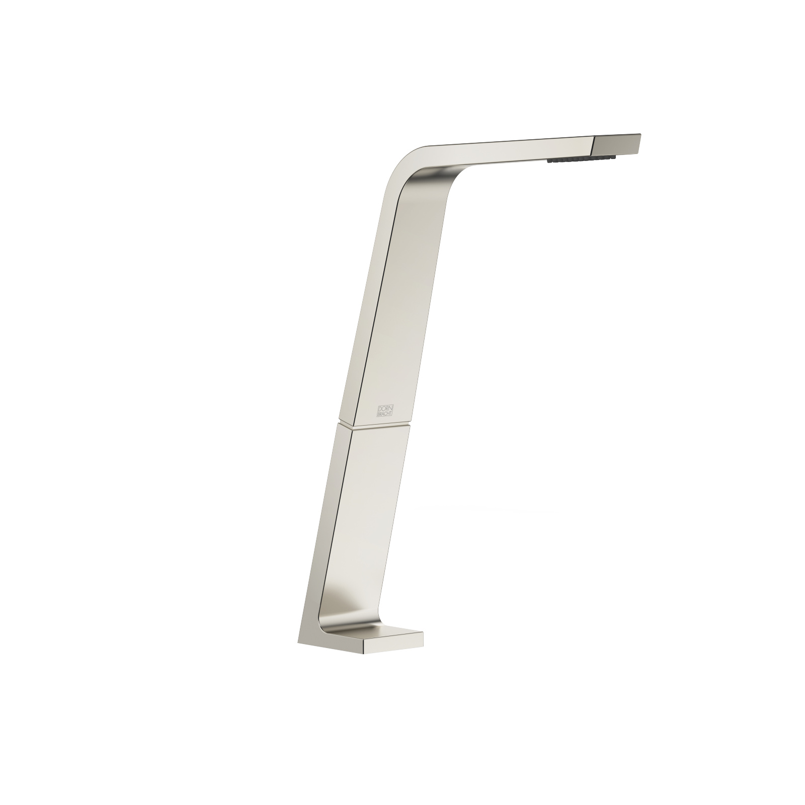 CL.1 Brushed Platinum Washstand faucets: Three-hole basin mixer without ...