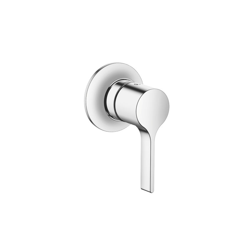 Vaia Chrome Bath Faucets Concealed Single Lever Mixer With Cover Plate