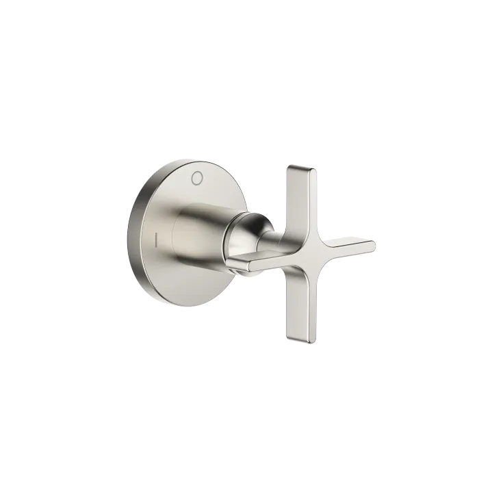 VAIA Brushed Platinum : Wall mounted two-way diverter