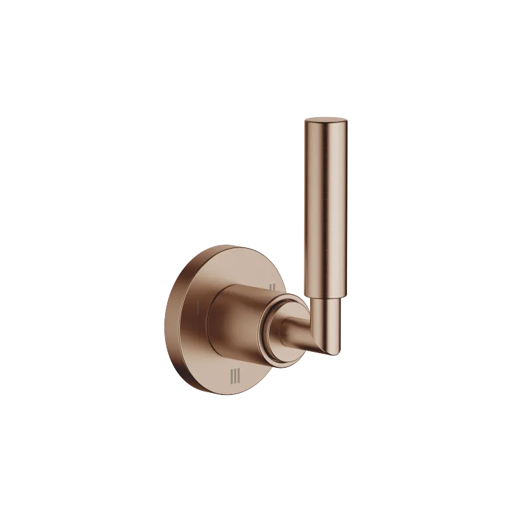 TARA Brushed Bronze (PVD) : Concealed three-way diverter