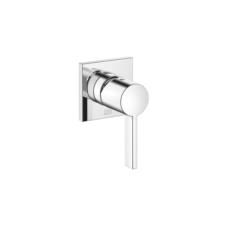 SERIES SPECIFIC Chrome : Concealed single-lever mixer with cover plate