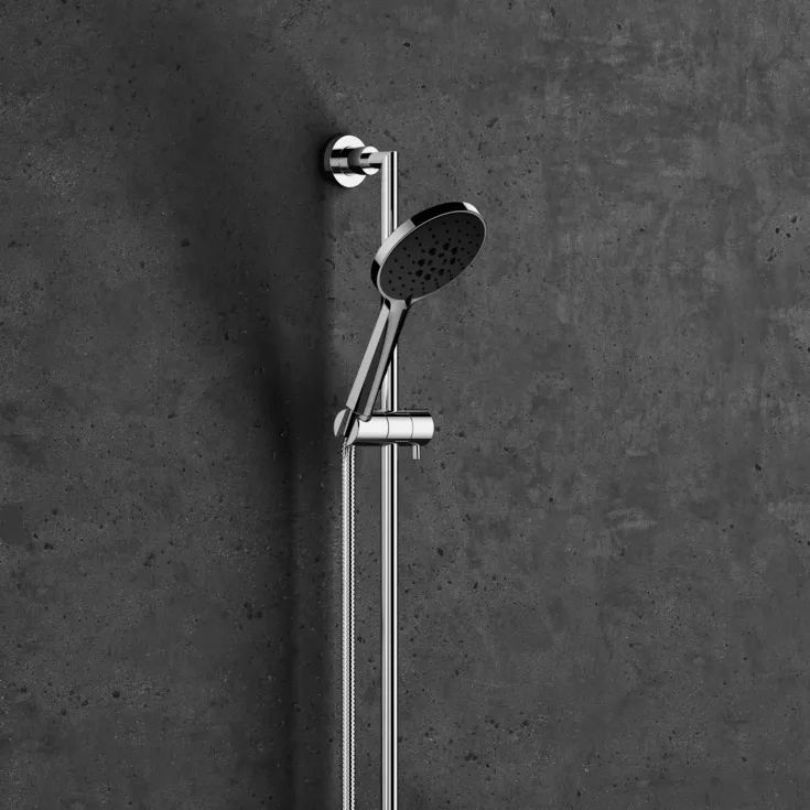 TARA Chrome : Shower set without hand shower
