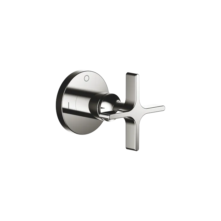 VAIA Dark Chrome : Wall mounted two-way diverter
