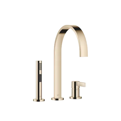 SERIES-VARIOUS Champagne (22kt Gold) Kitchen faucets: Side spray set