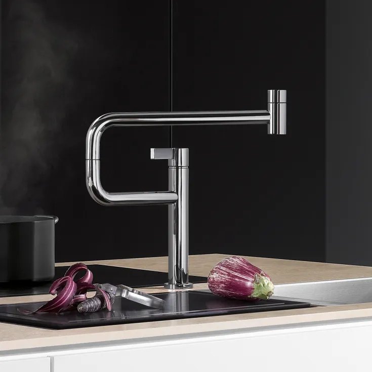 TARA ULTRA Chrome : PIVOT Single-lever mixer