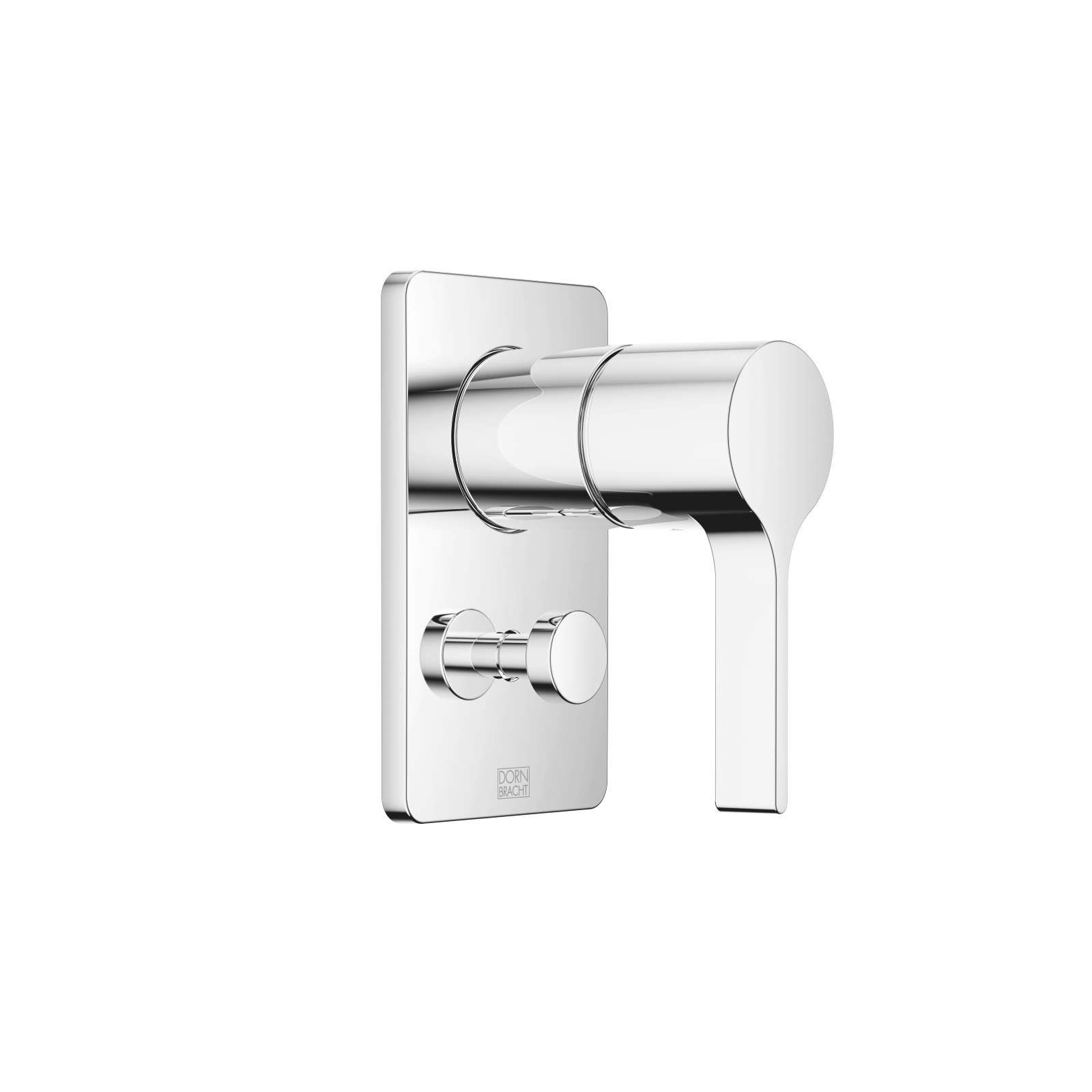 LULU Brushed Platinum Bath faucets: Concealed single-lever mixer with ...