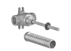 SERIES SPECIFIC Chrome Bath faucets: Wall valve