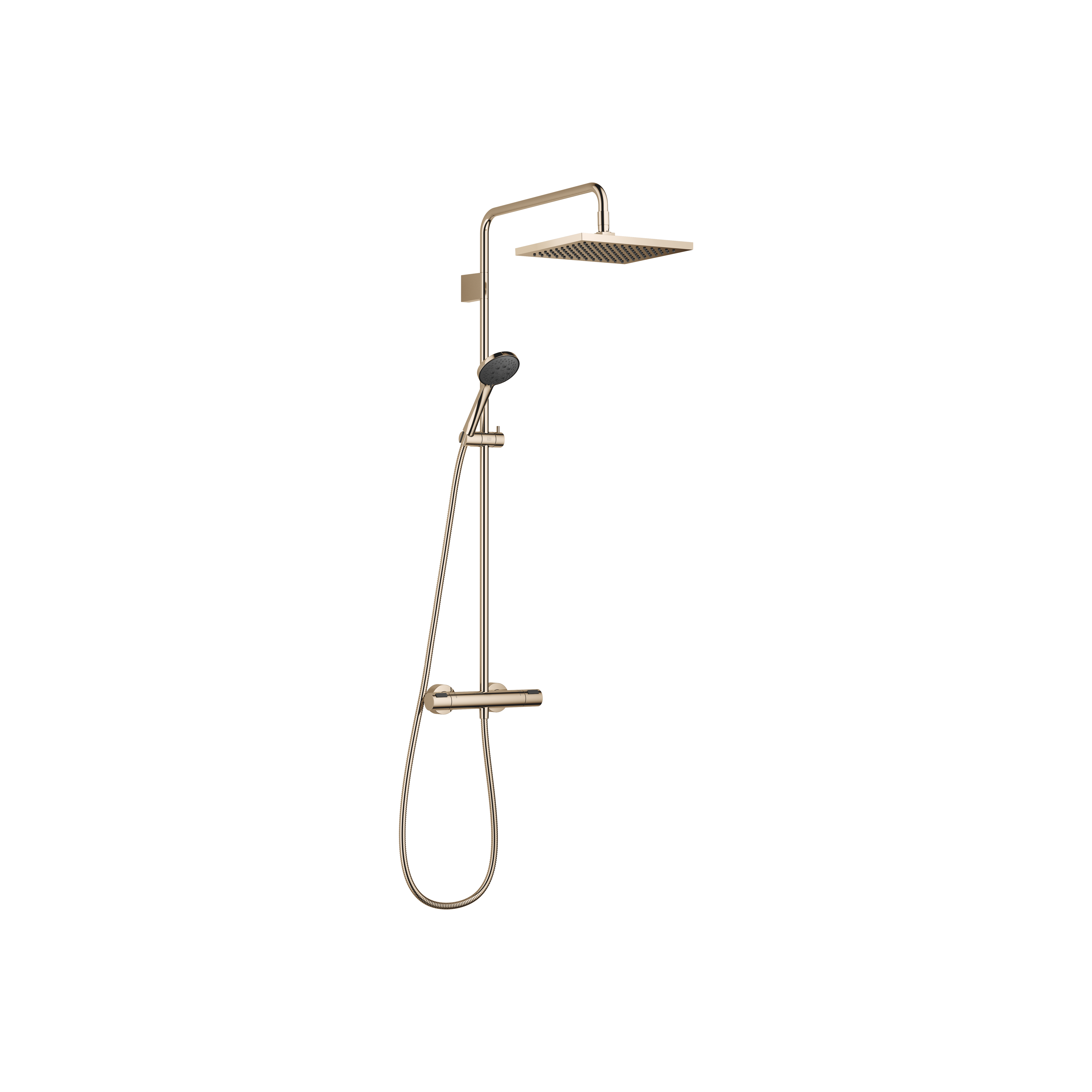 SERIES SPECIFIC Light Gold (PVD) : Colonne de douche avec thermostat de ...