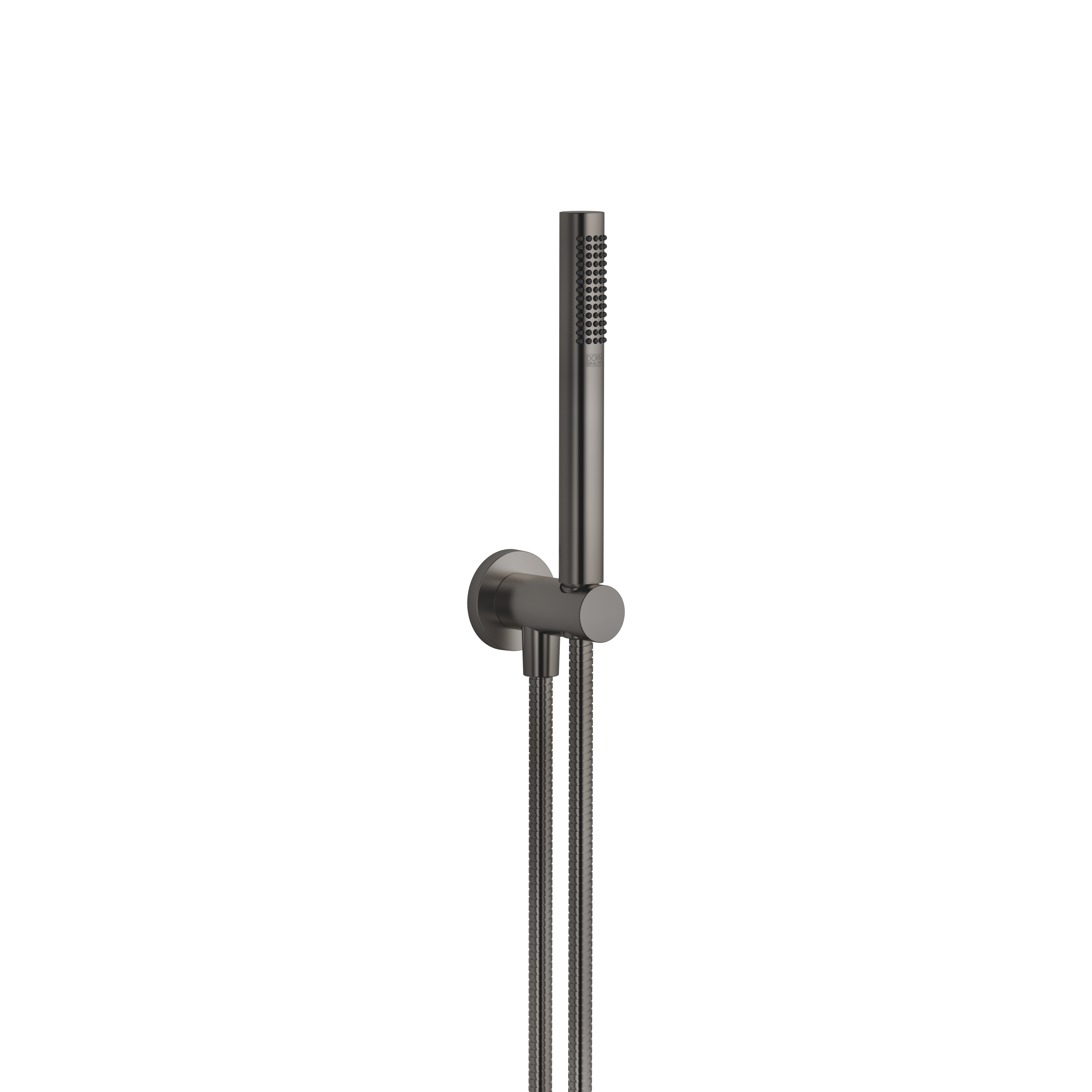 SERIES SPECIFIC Brushed Dark Platinum : Hand shower set with integrated ...