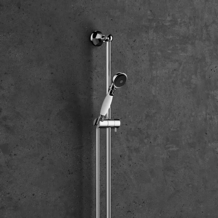 MADISON Chrome Showers & shower systems: Slide bar set without hand shower