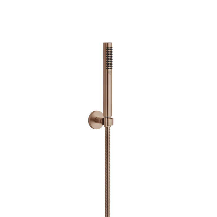 META Brushed Bronze : Hand shower set FlowReduce