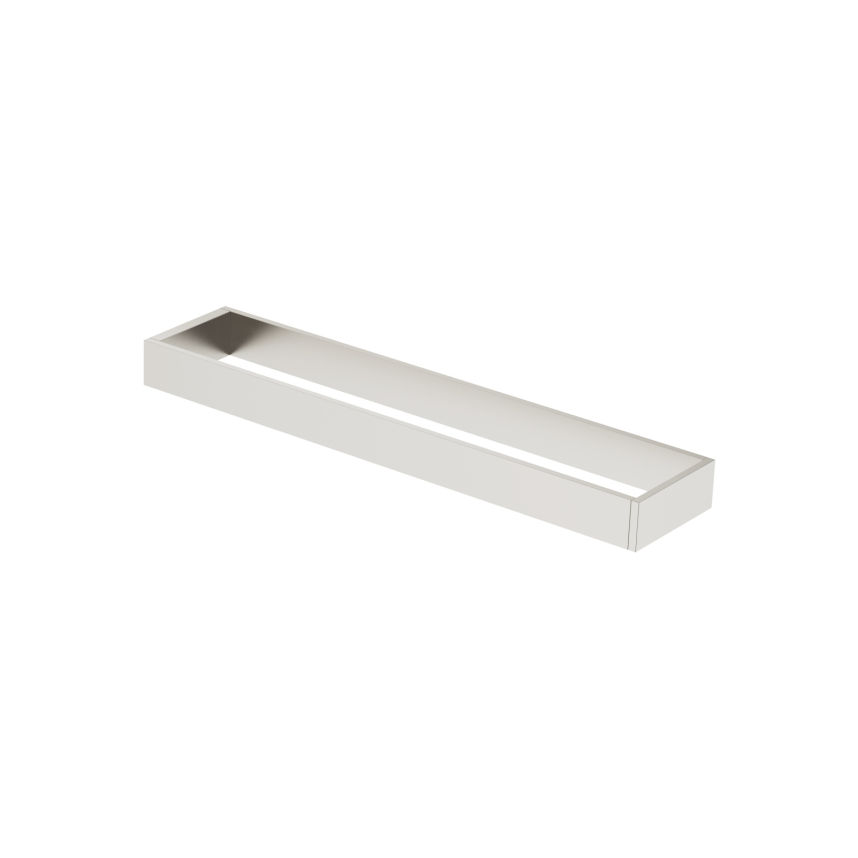 SERIES SPECIFIC Brushed Platinum Accessories: Towel bar in two parts ...