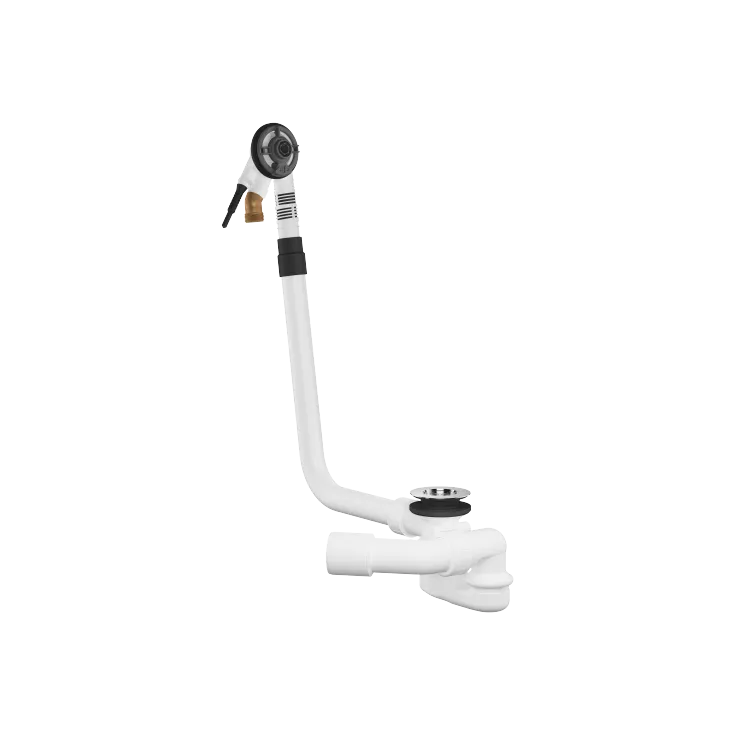 SERIES-VARIOUS : Bath spout with pop-up waste and overflow