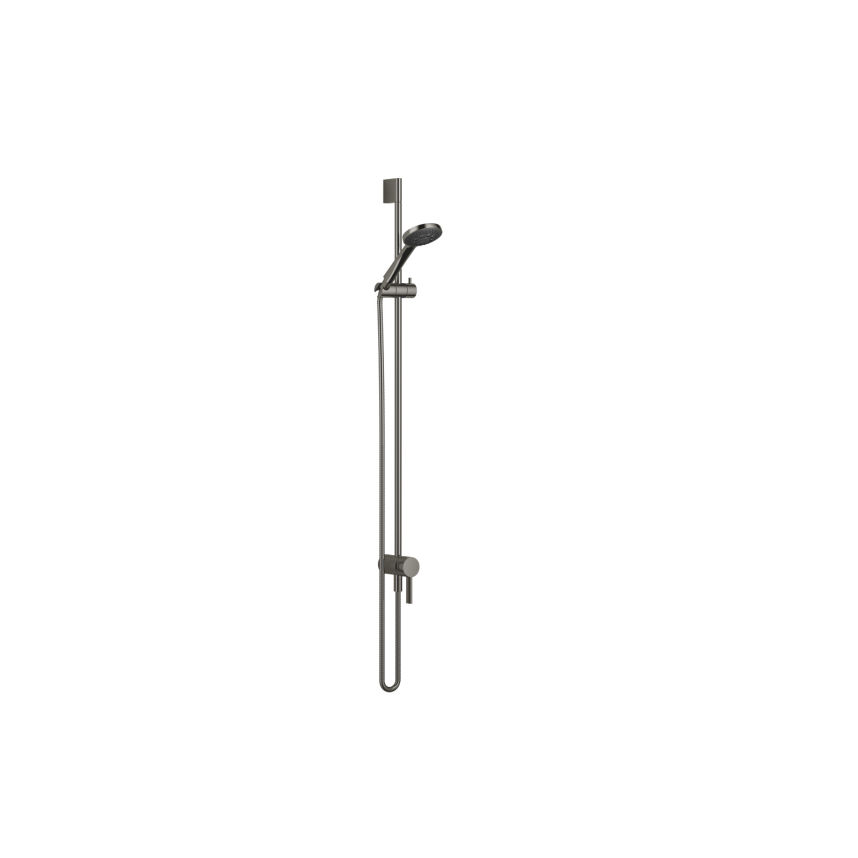 SERIES–VARIOUS Dark Chrome Shower faucets: Concealed single-lever mixer ...