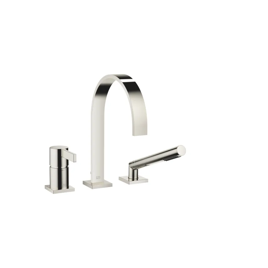 MEM Platinum Bath faucets: Three-hole single-lever bath mixer for bath ...