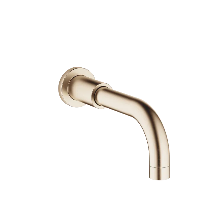 TARA Brushed Light Gold : Bath spout for wall mounting