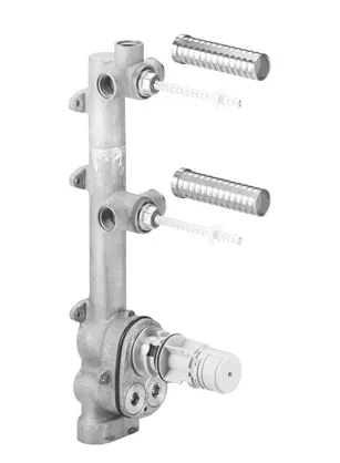 SERIES-VARIOUS : xTOOL Concealed thermostat rough with two volume controls