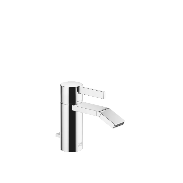 IMO Chrome : Single-lever bidet mixer with pop-up waste