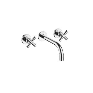 TARA Chrome Robinetteries de lavabo: Robinetterie murale pour lavabo ...