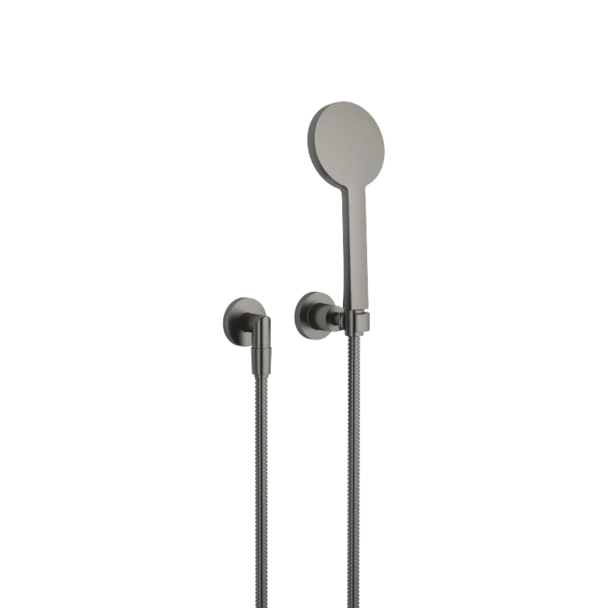 TARA Brushed Dark Platinum Sprays & shower systems: Hand shower set ...