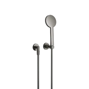 TARA Dark Chrome Sprays & shower systems: Hand shower set with ...
