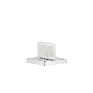 Chrome Miscellaneous: Handle Nature Squared Pearl Shell Callisto White