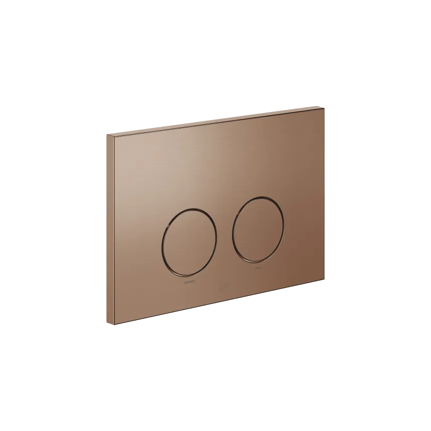 SERIES SPECIFIC Brushed Bronze Miscellaneous: Flush plate for concealed ...