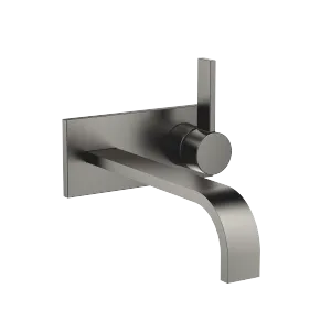 MEM Dark Platinum cepillado Griferías de lavabo: Monomando mural de ...