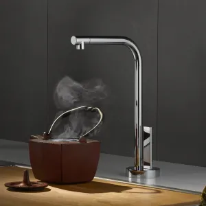 ELIO Brushed Dark Platinum Drinking water faucets: HOT & COLD WATER ...