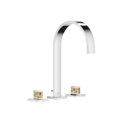 Chrome Miscellaneous: Handle Nature Squared Hatchet Shell Gaya White