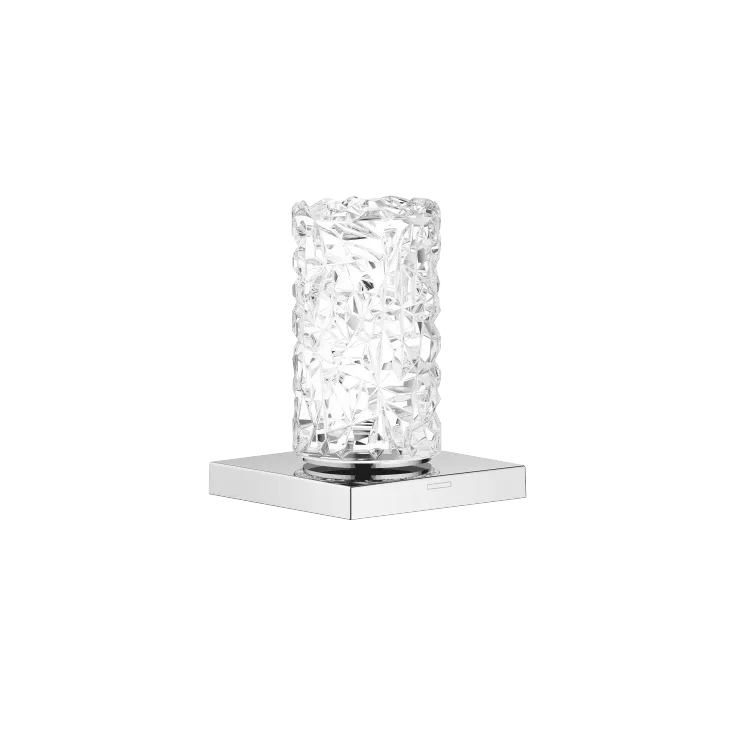 Chrome : Handle Glass Design ICE medium