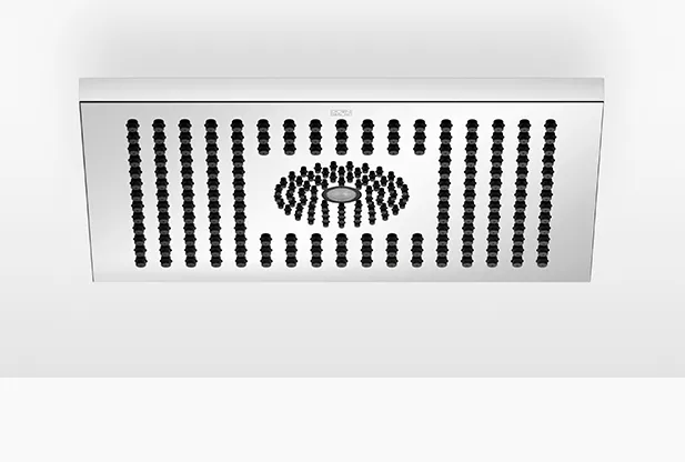 SERIES SPECIFIC Champagne (22kt Gold) : Rain shower for surface-mounted ...