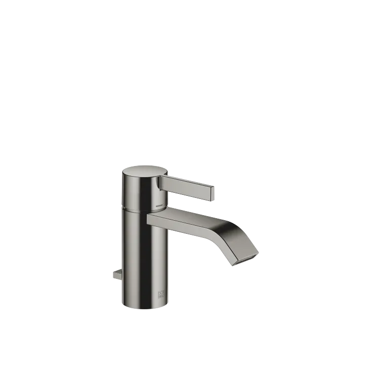 IMO Dark Chrome : Single-lever lavatory mixer with drain