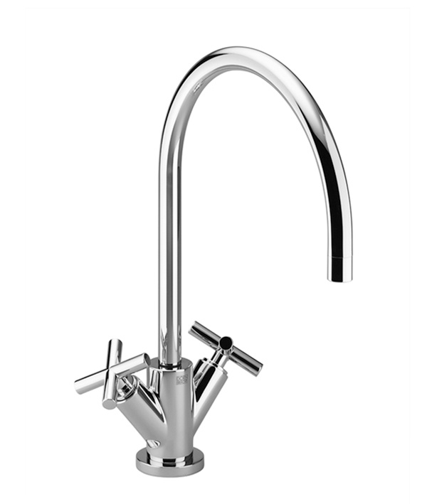 TARA Chrome Kitchen faucets: Single-hole mixer