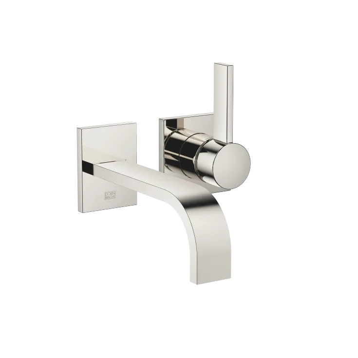 MEM Platinum : Wall-mounted single-lever basin mixer without pop-up waste