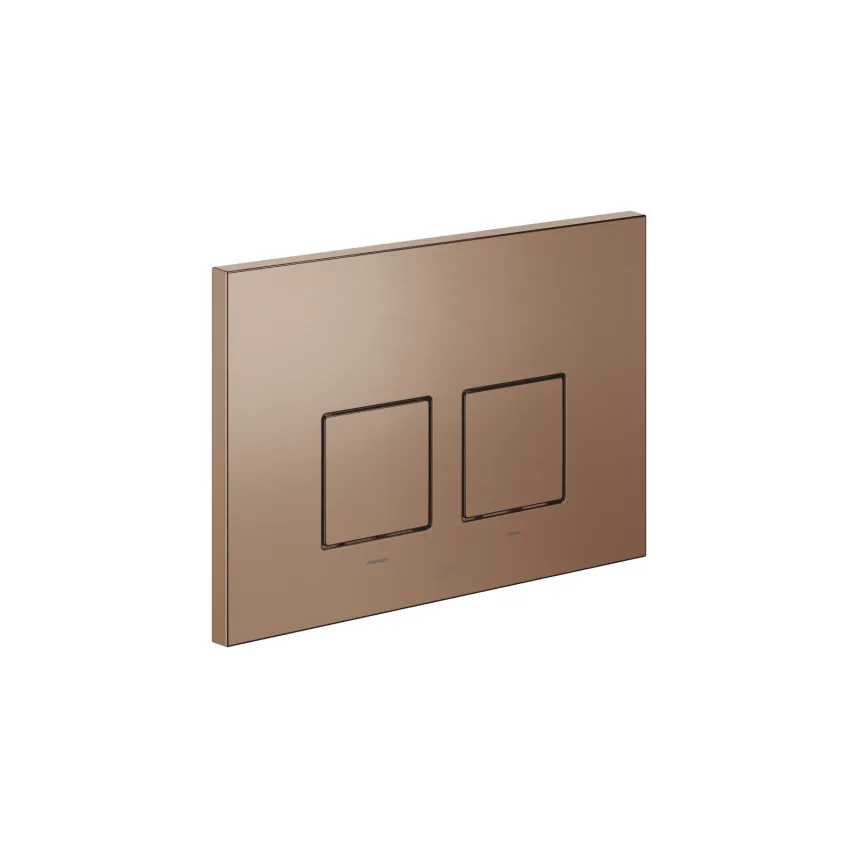 SERIES SPECIFIC Brushed Bronze Miscellaneous: Flush plate for concealed ...