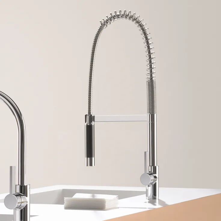 TARA ULTRA Brushed Platinum : Profi single-lever mixer