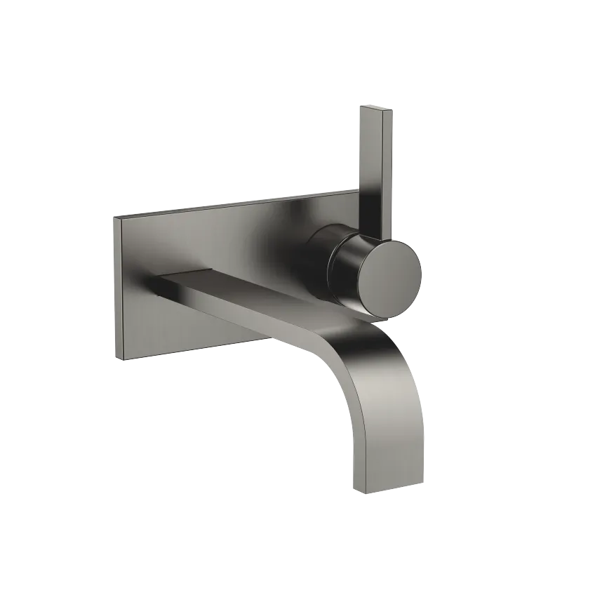 MEM Dark Platinum cepillado Griferías de lavabo: Monomando mural de ...