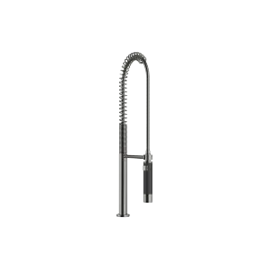 SERIES-VARIOUS Brushed Dark Platinum Kitchen faucets: Profi spray set