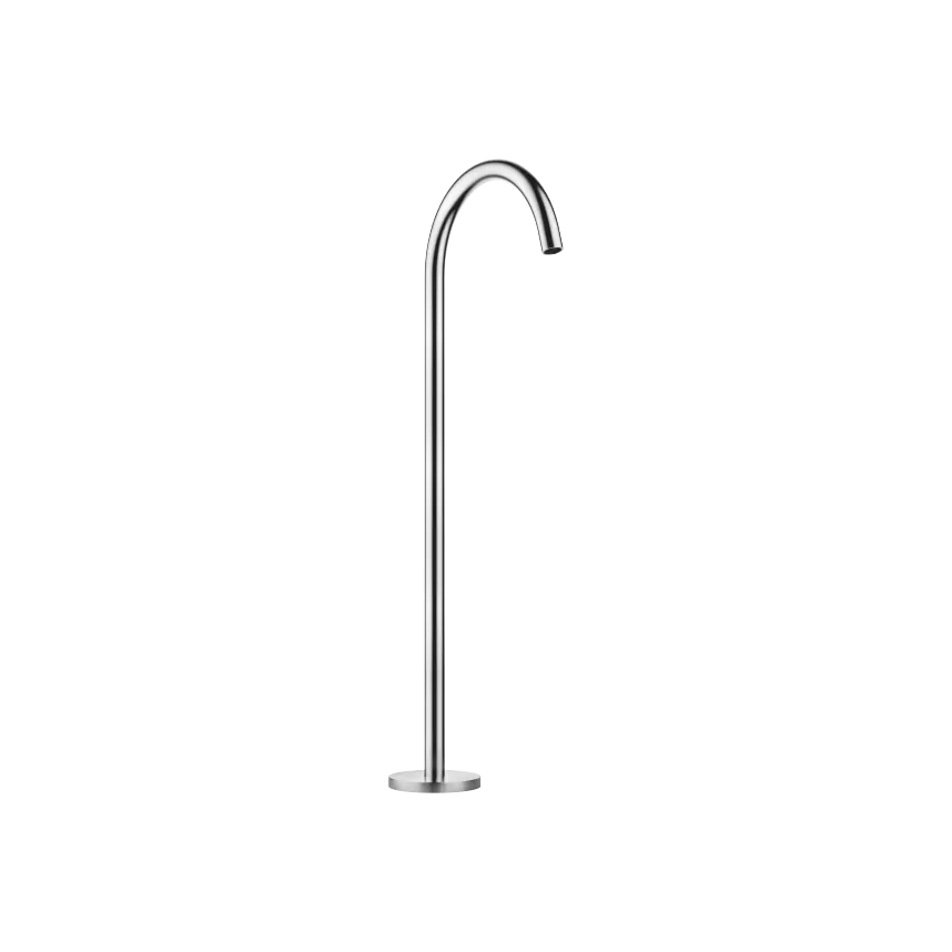 META Brushed Chrome Tub faucets: Tub spout without diverter for ...