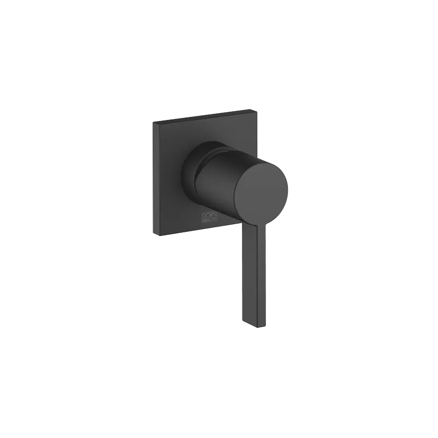 SERIES SPECIFIC Matte Black Bath faucets: Concealed single-lever mixer ...