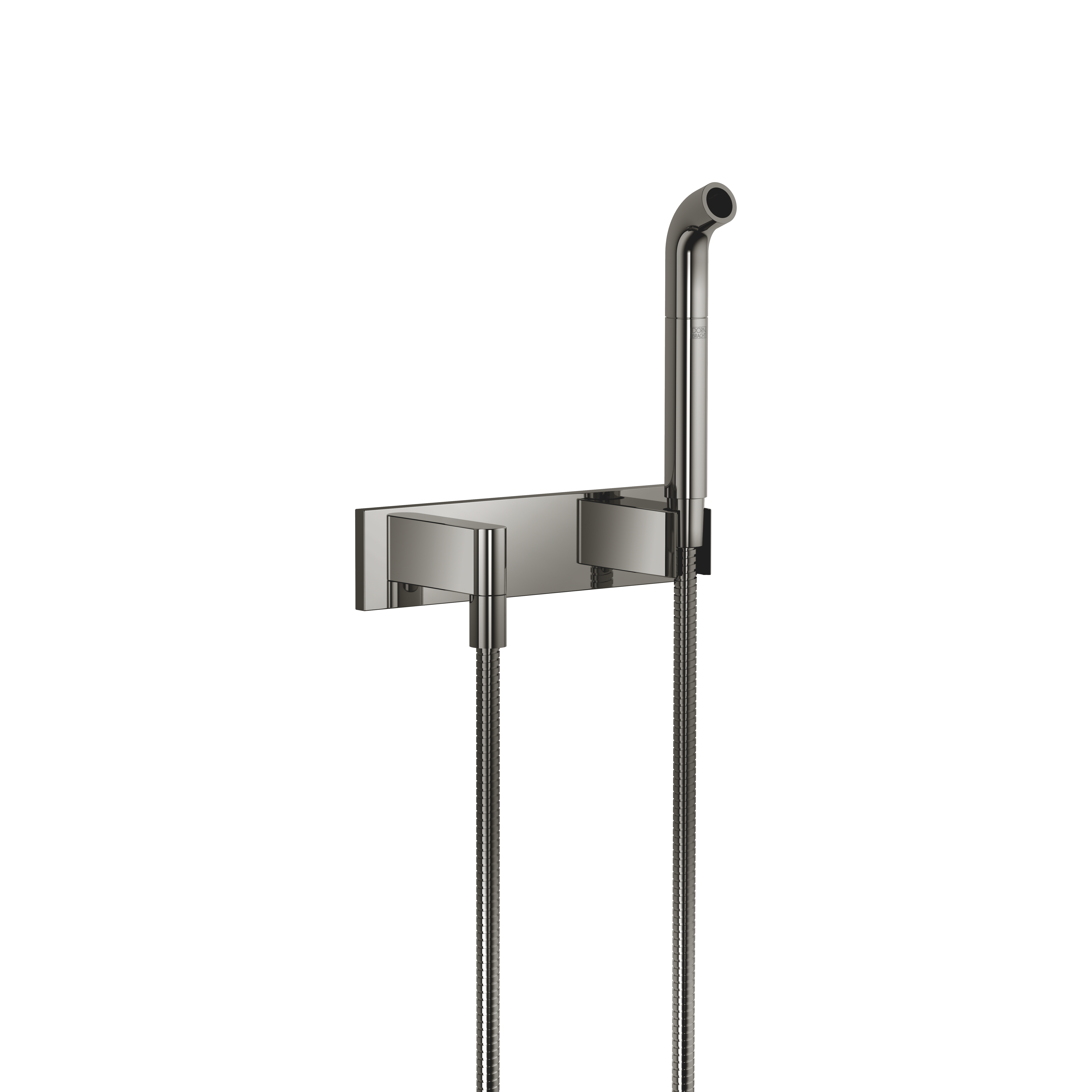 SERIES SPECIFIC Dark Chrome : Affusion pipe with cover plate FlowReduce