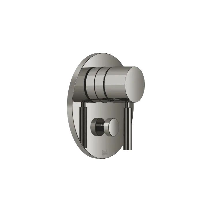 SERIES SPECIFIC Dark Chrome : Concealed single-lever mixer with diverter