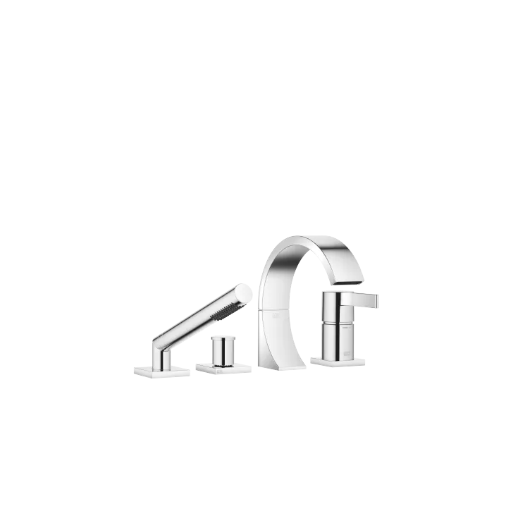 CYO Chrome : Bath shower set for bath rim or tile edge installation