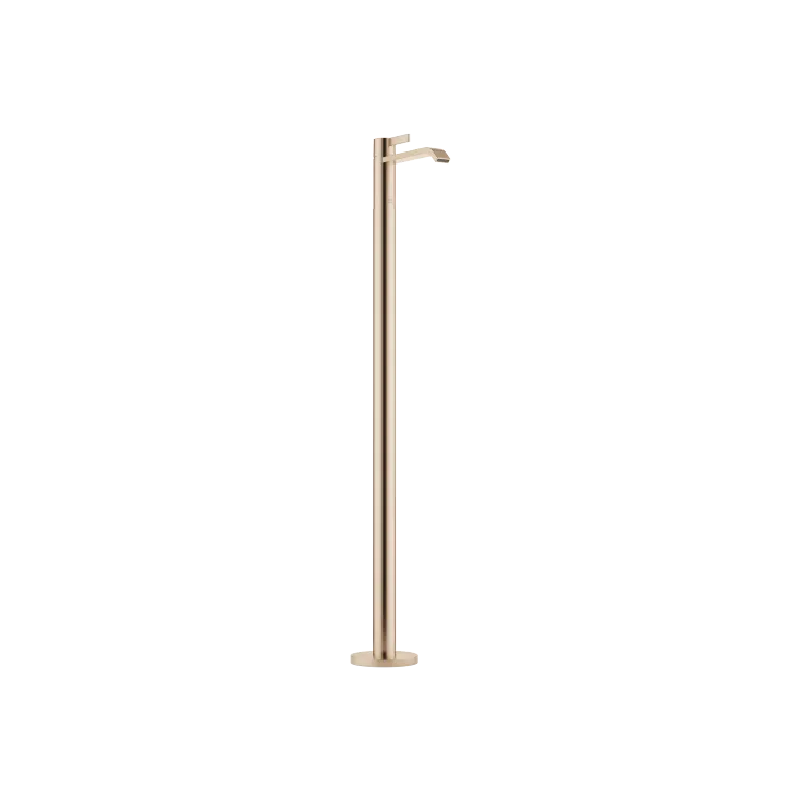 IMO Brushed Light Gold (PVD) : Single-hole basin mixer with stand pipe ...