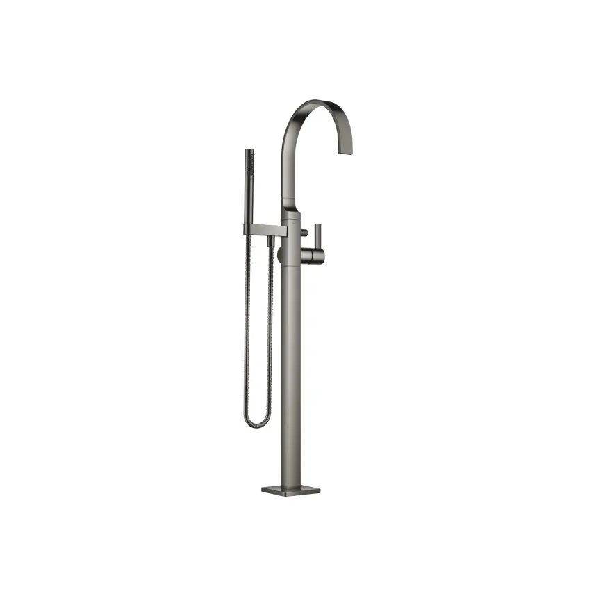 MEM Dark Chrome Tub faucets: Single-lever tub mixer with stand pipe for ...