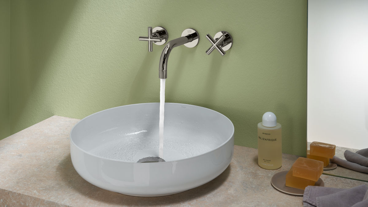 Wall-mounted bathroom faucets | Dornbracht
